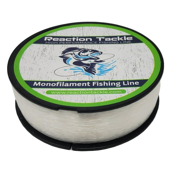 Reaction Tackle Monofilament Fishing Line- Strong and Abrasion ...