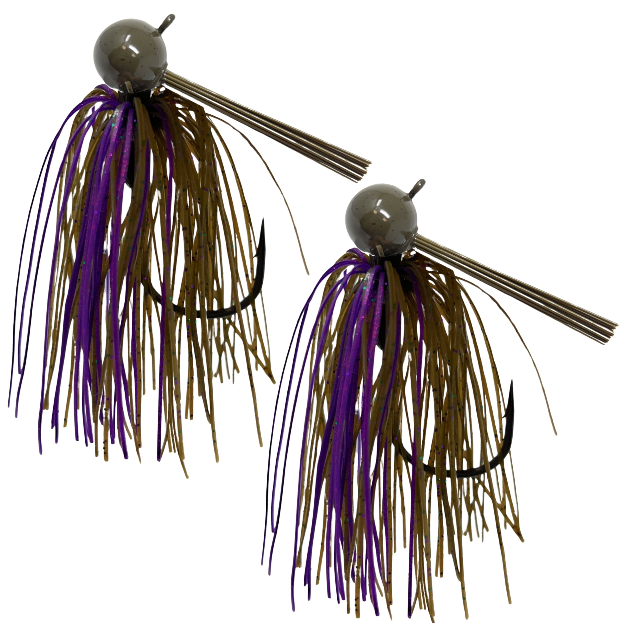 Reaction Tackle Tungsten Football Jig for Bass Fishing - 1 oz Green ...