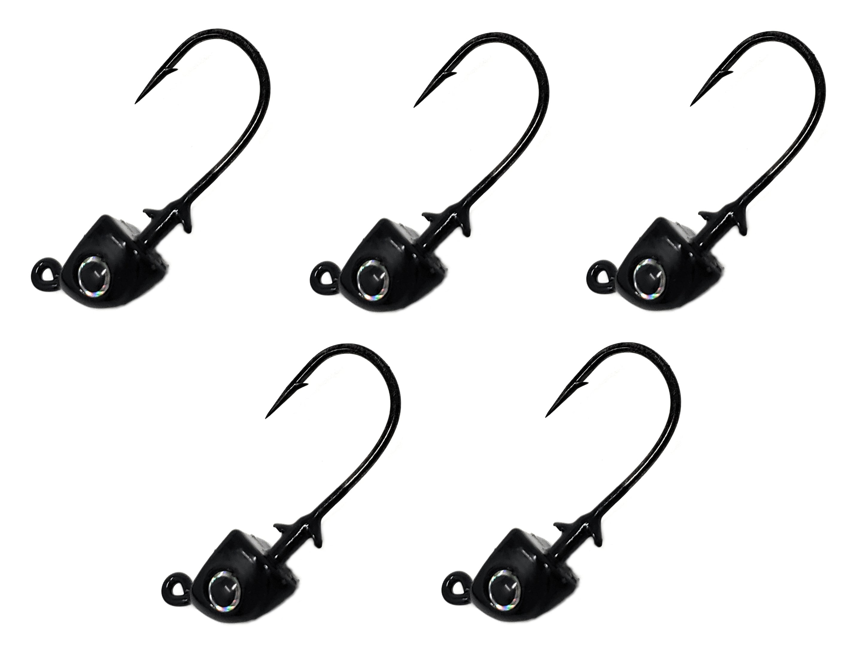 Reaction Tackle Tungsten Swimbait Jig Heads - 3D Realistic Eyes Attract ...
