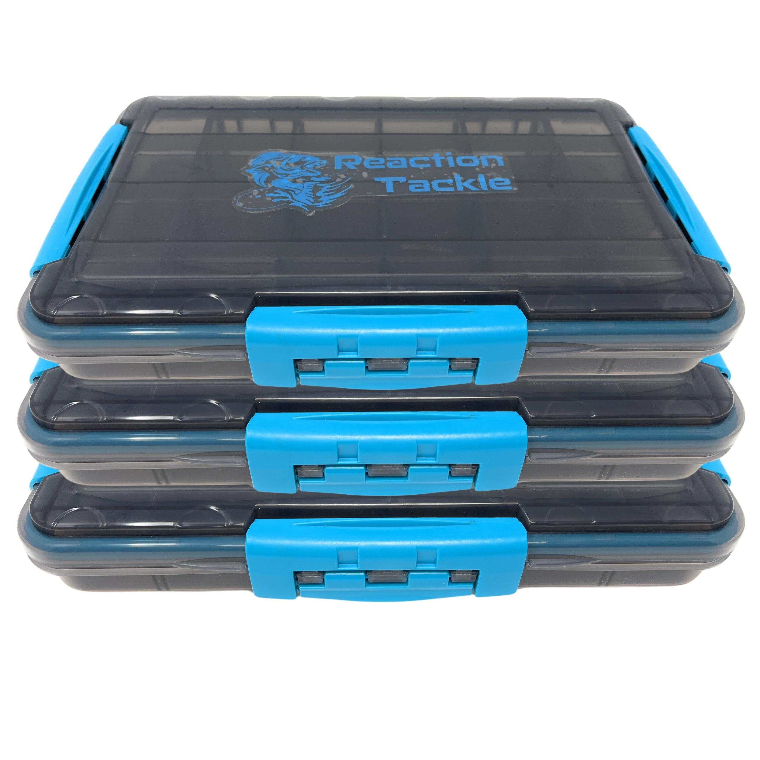 Reaction Tackle Ultimate Waterproof Tackle Box Trays with Removable Dividers - Organization and ...
