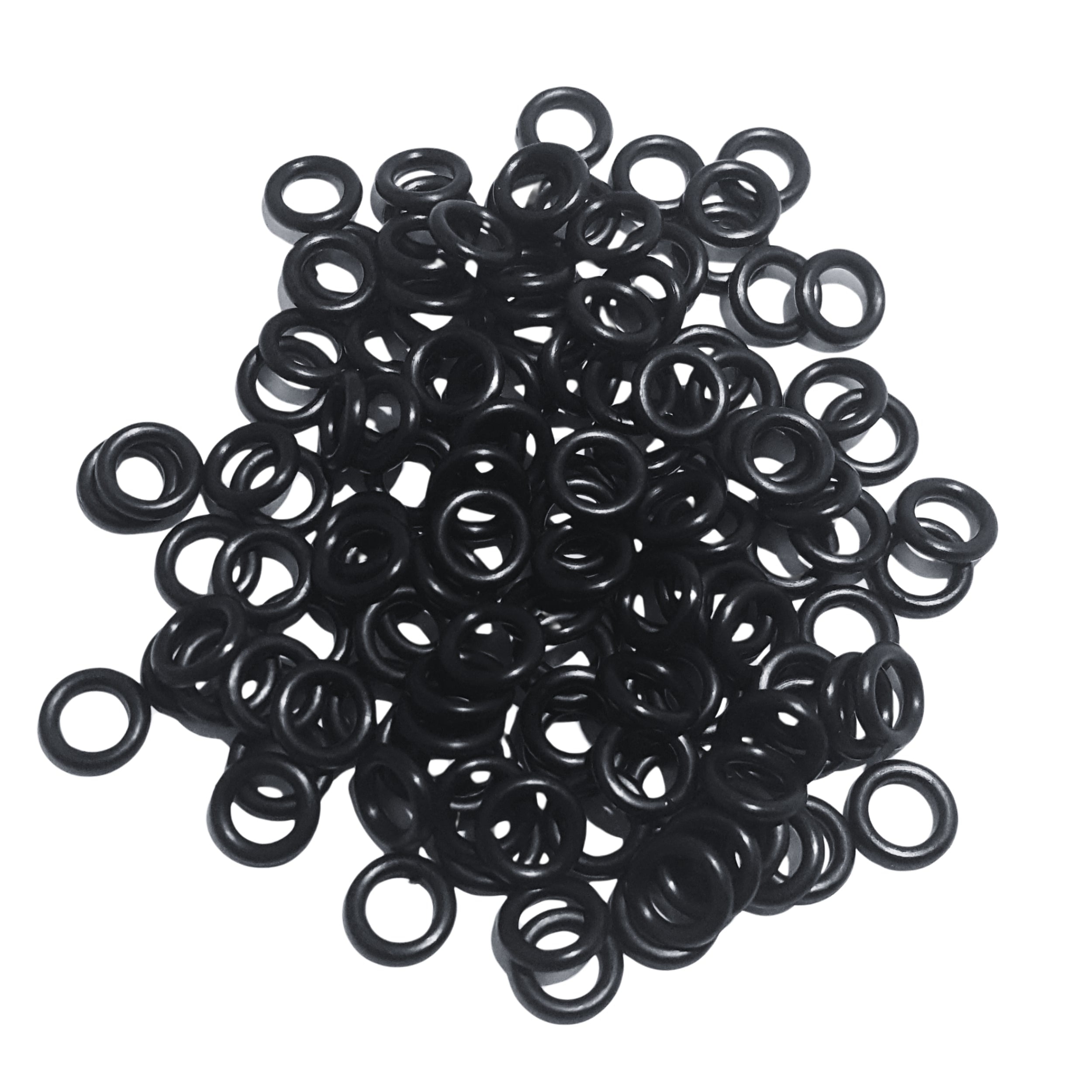 Reaction Tackle Wacky Rig O-Rings-125 Black - Walmart.com