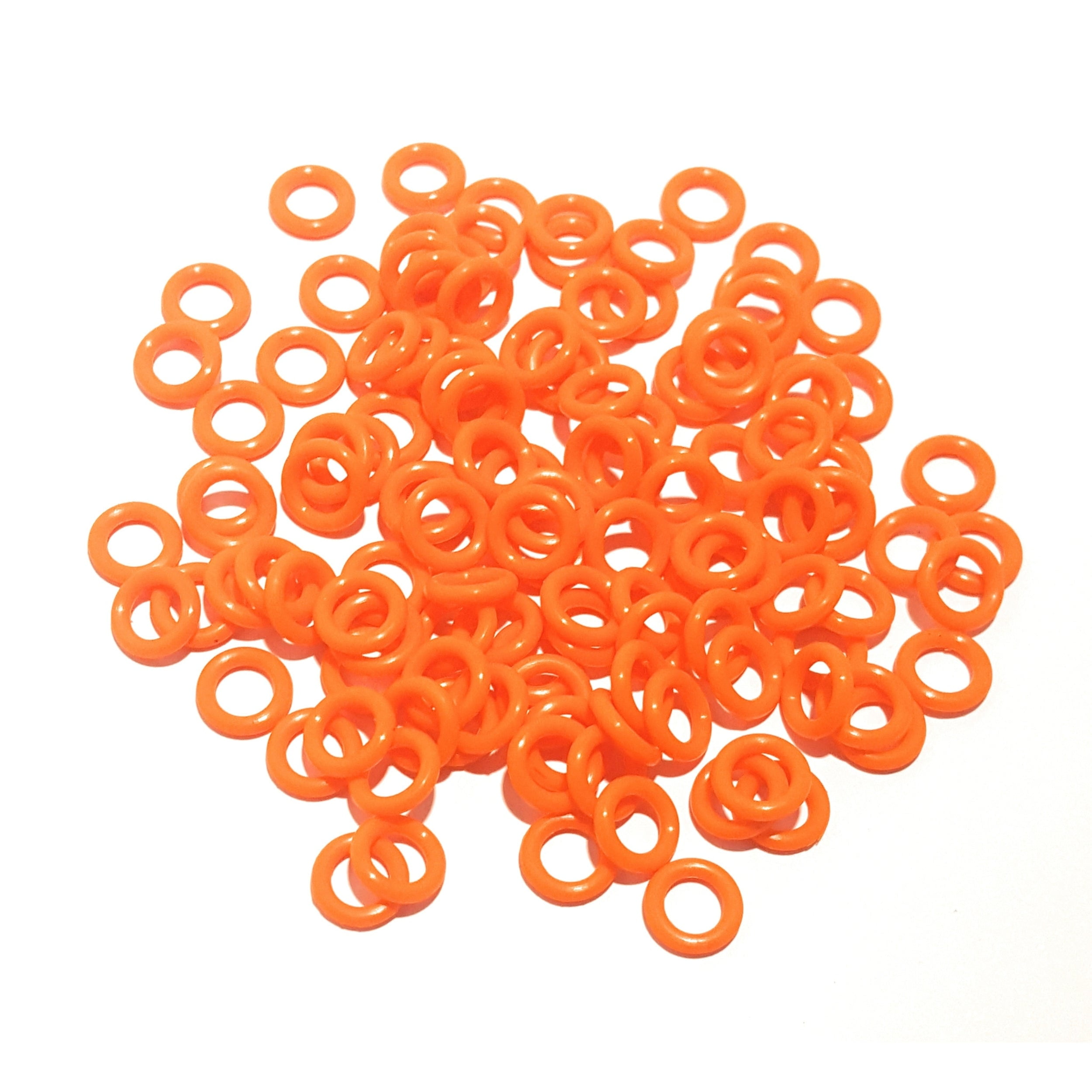 Reaction Tackle Wacky Rig O-Rings-125 Crawfish Orange - Walmart.com