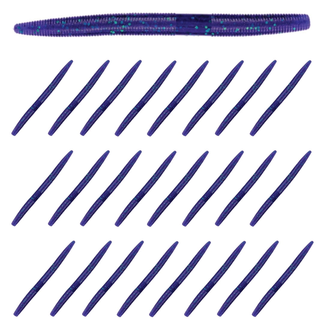 Reaction Tackle Wacky Worms / Soft Plastic Worm Stick Baits June Bug ...