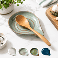 Reactive Gray 1 Ceramic Spoon Rest For Kitchen Counter Stove Top ...