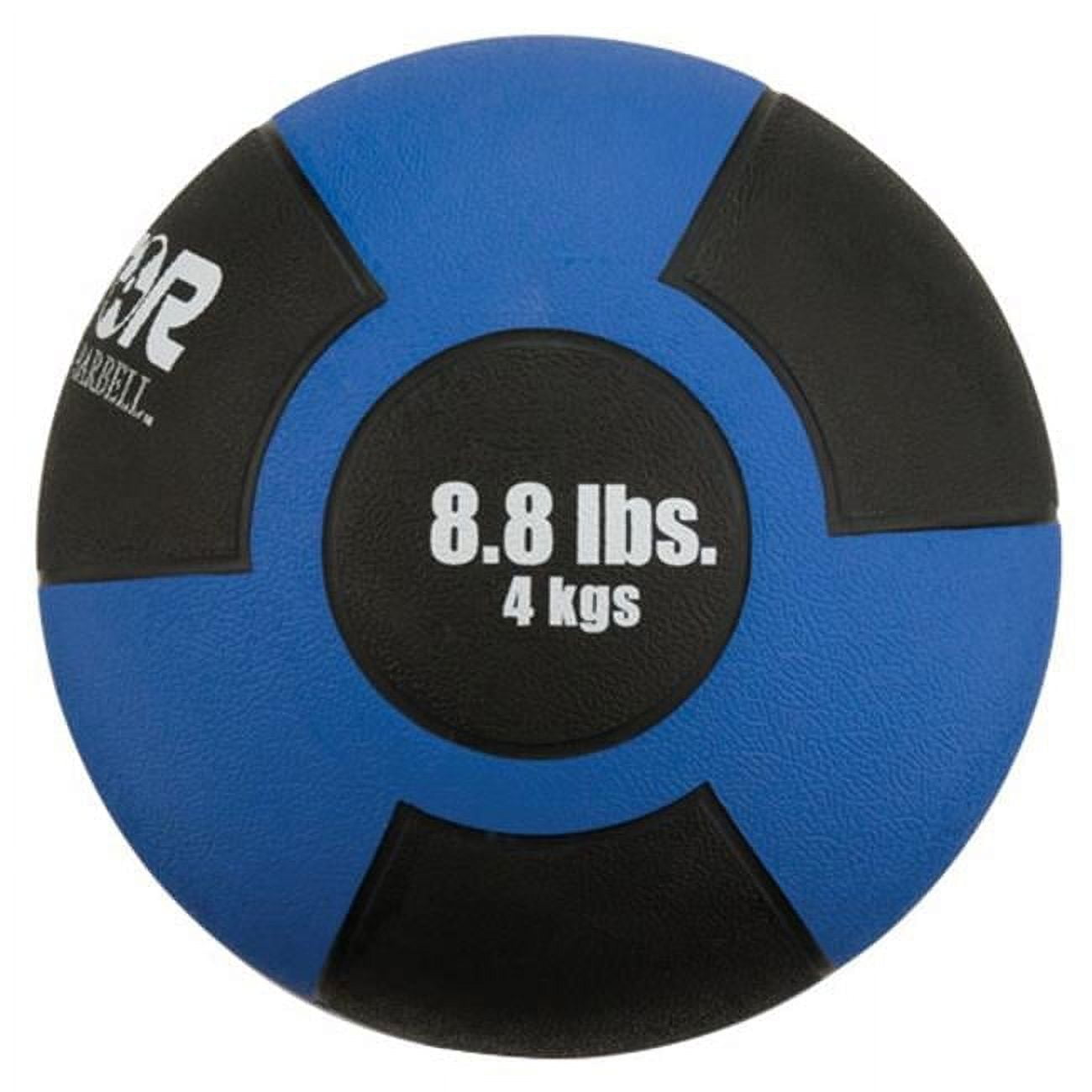 Reactor 92004 Rubber Medicine Ball - Royal - 4kg - Walmart.com