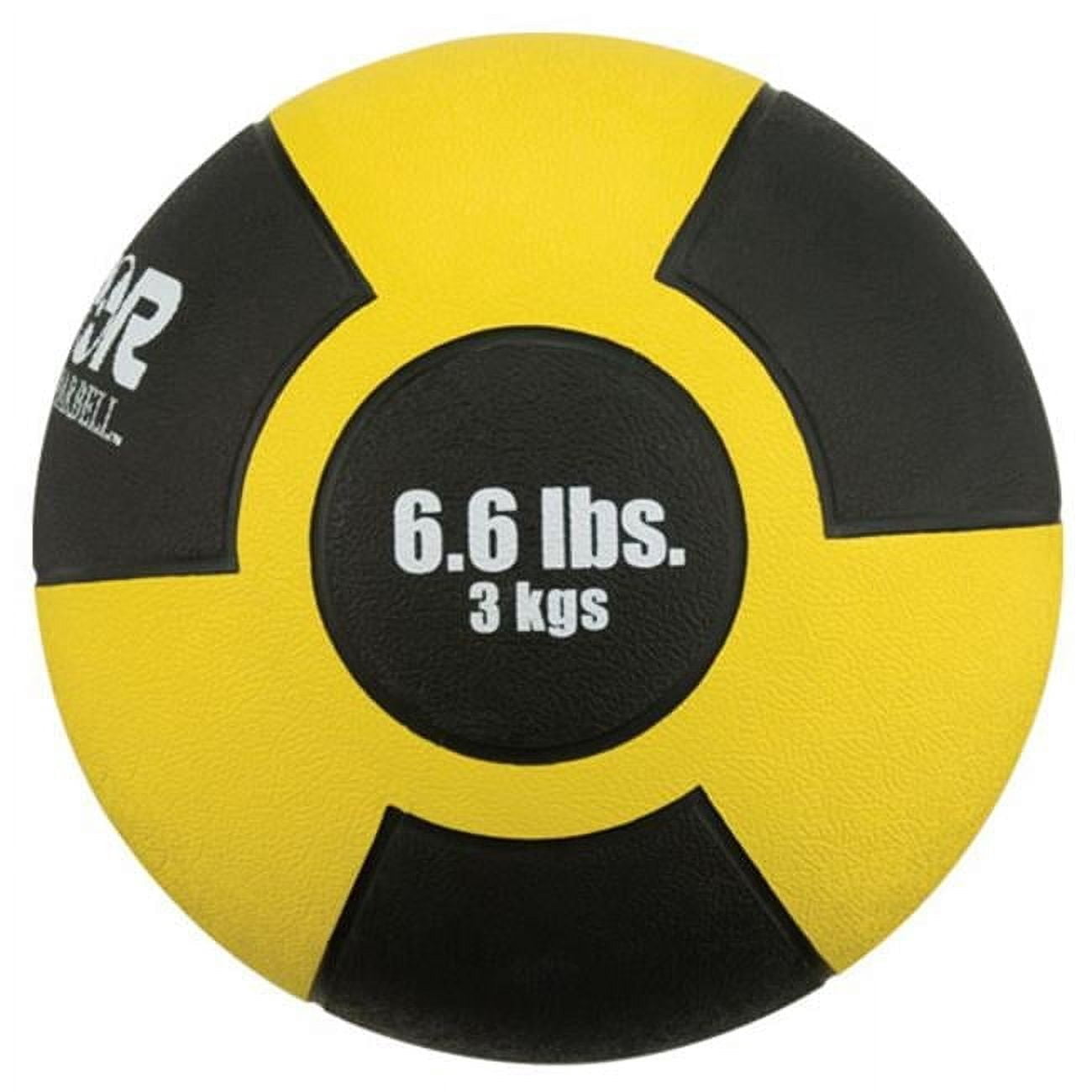 Reactor Rubber Medicine Ball 3kg Yellow - Walmart.com