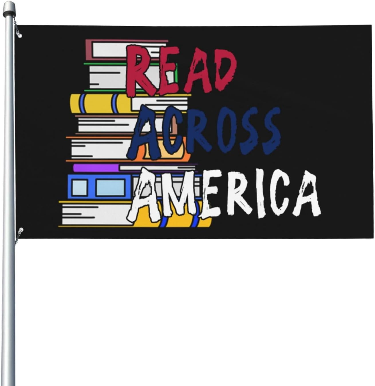 Read Across America Day Flag Banner Flags Garden Flag Home House Flags ...
