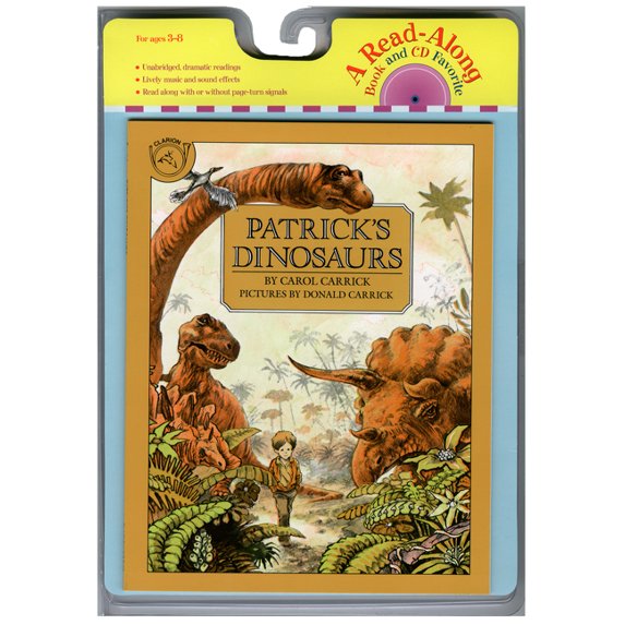 Read Along Book & Cassette Patrick's Dinosaurs, Book 34, (Paperback ...