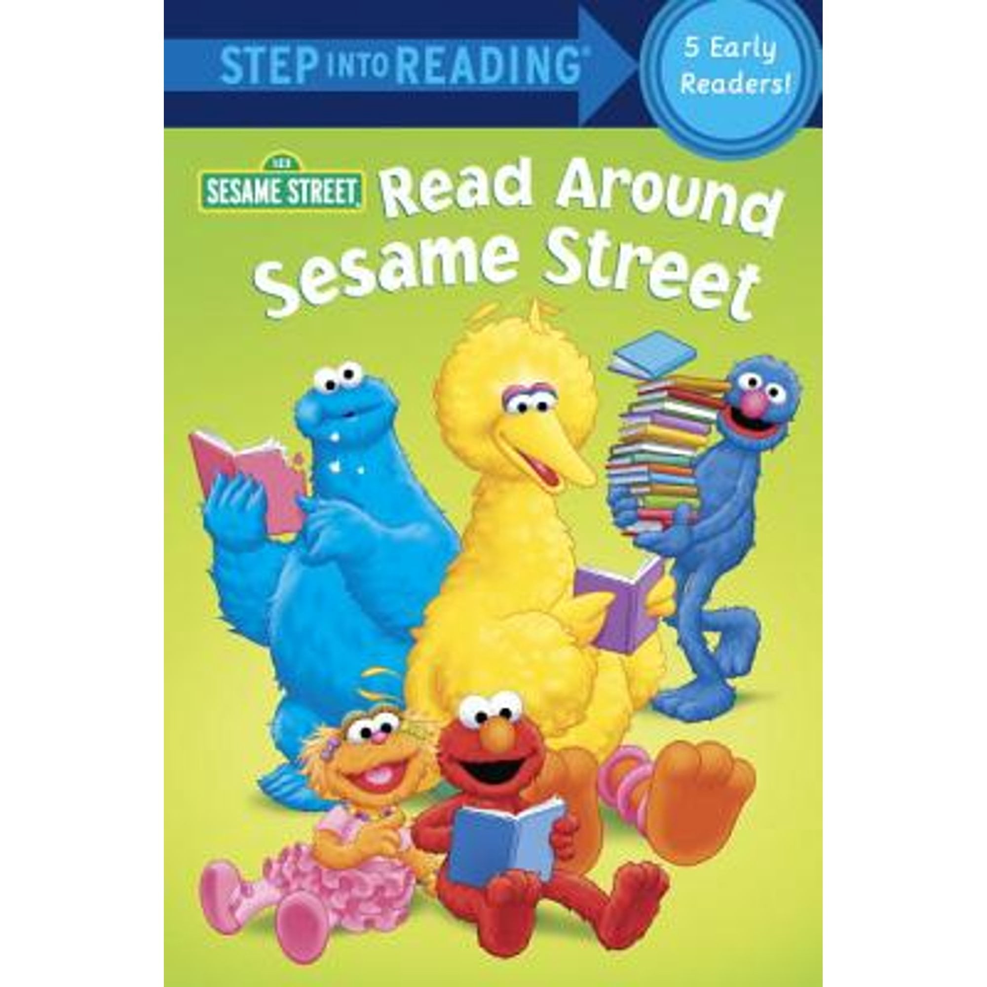 Pre-Owned Read Around Sesame Street (Sesame Street) (Step into Reading ...