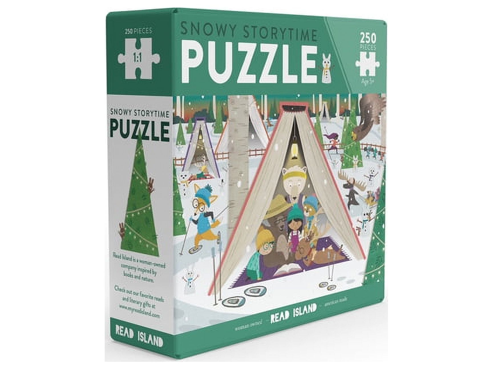 Read Island: Snowy Storytime Puzzle: 250-Piece Jigsaw Puzzle (Other ...