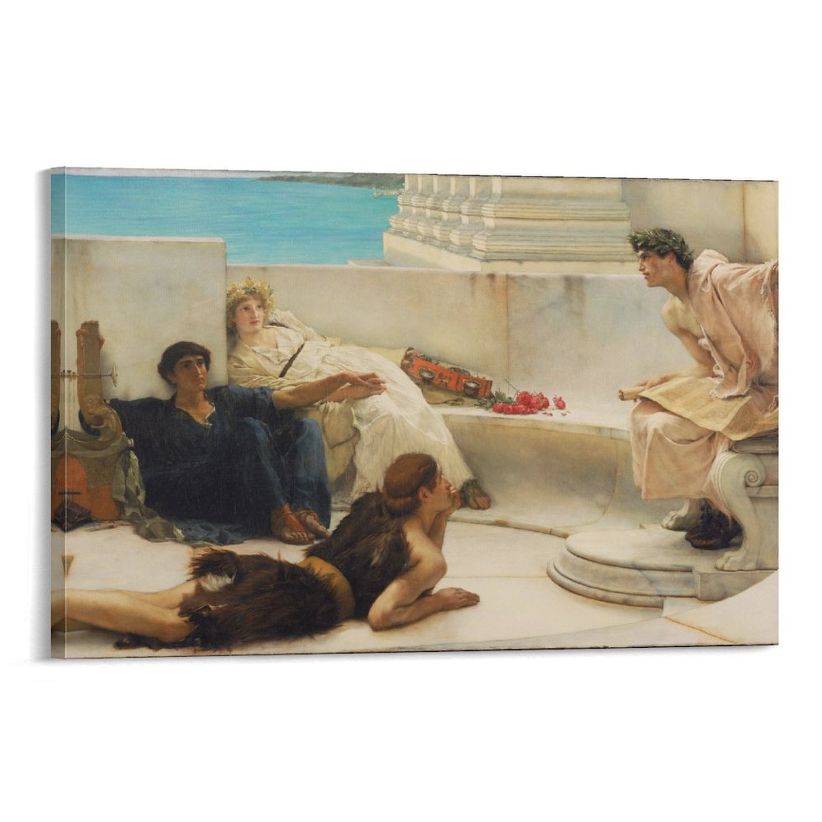 Read Lawrence Alma Tadema Painter Poster Gifts Canvas Painting Poster ...