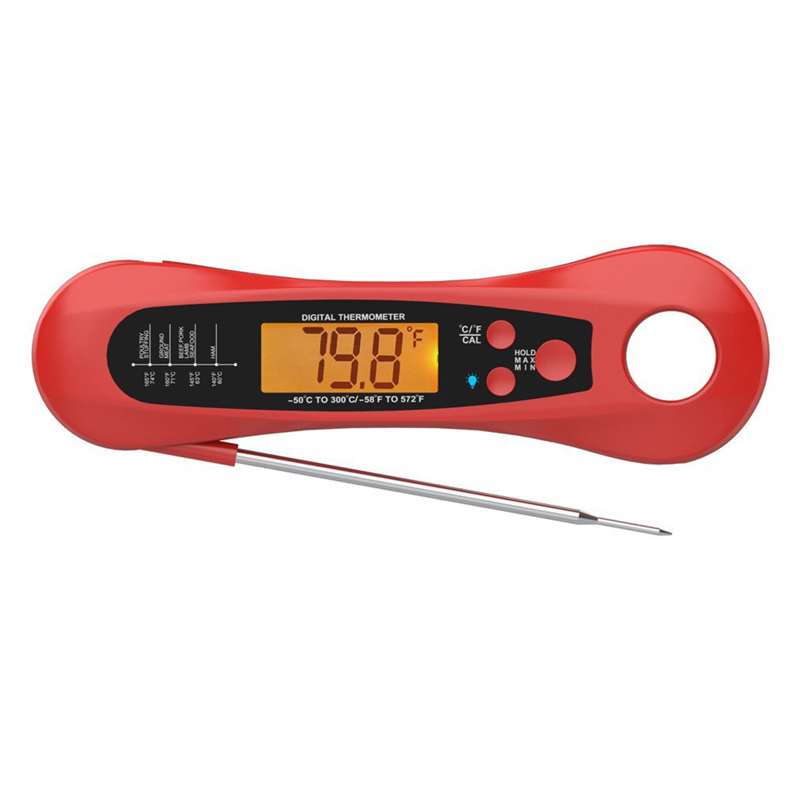 Read Meat Thermometer for Cooking Grill and BBQ Griddle - Waterproof ...
