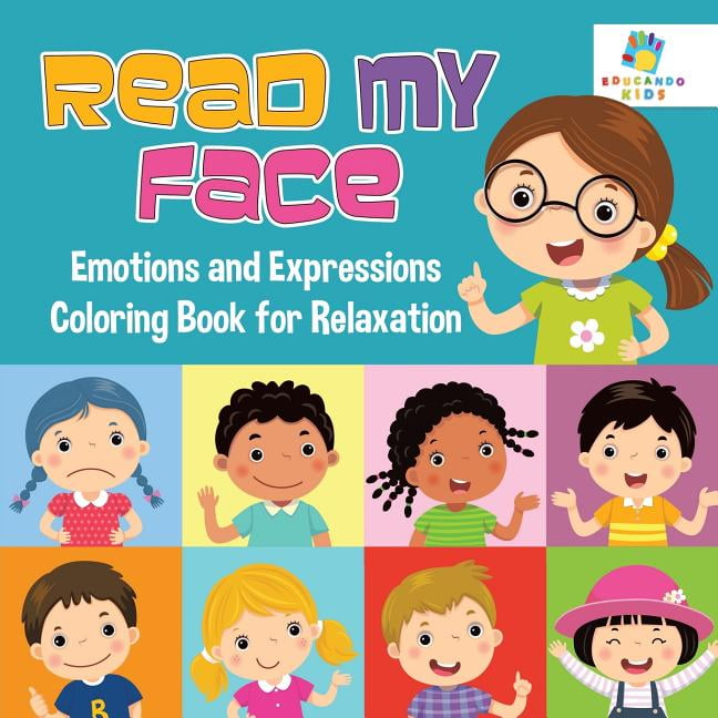 emotions faces coloring pages