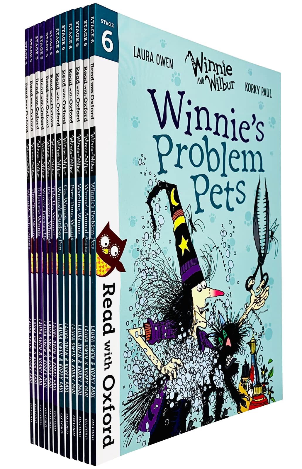 Winnie and Wilbur (Stage 5 & 6): 12 Books Set By Laura Owen - Ages 5-6 ...