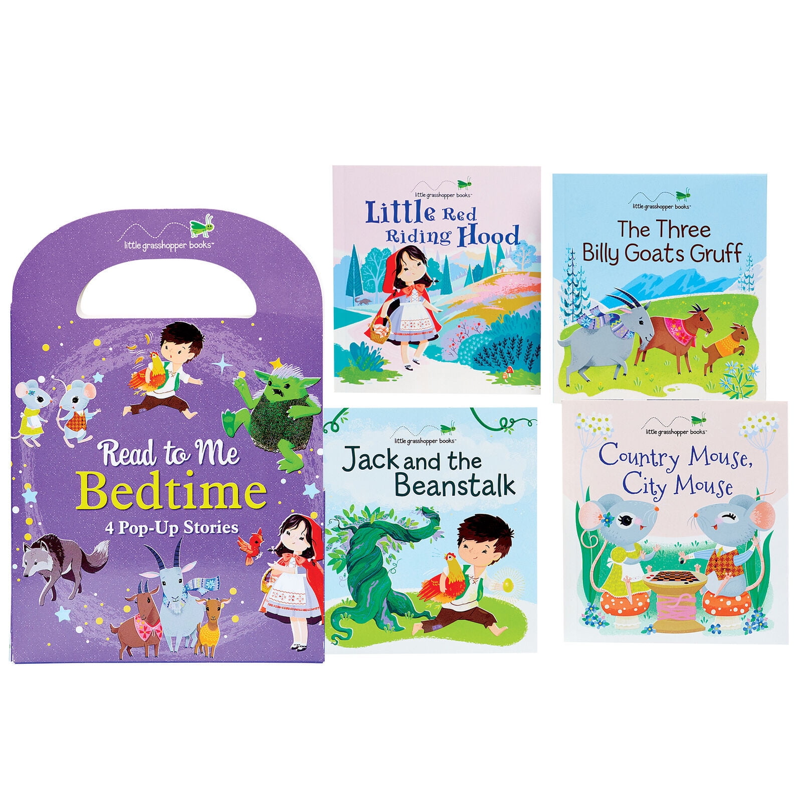 Read To Me Bedtime 4-Book Set with Carrying Case - Walmart.com