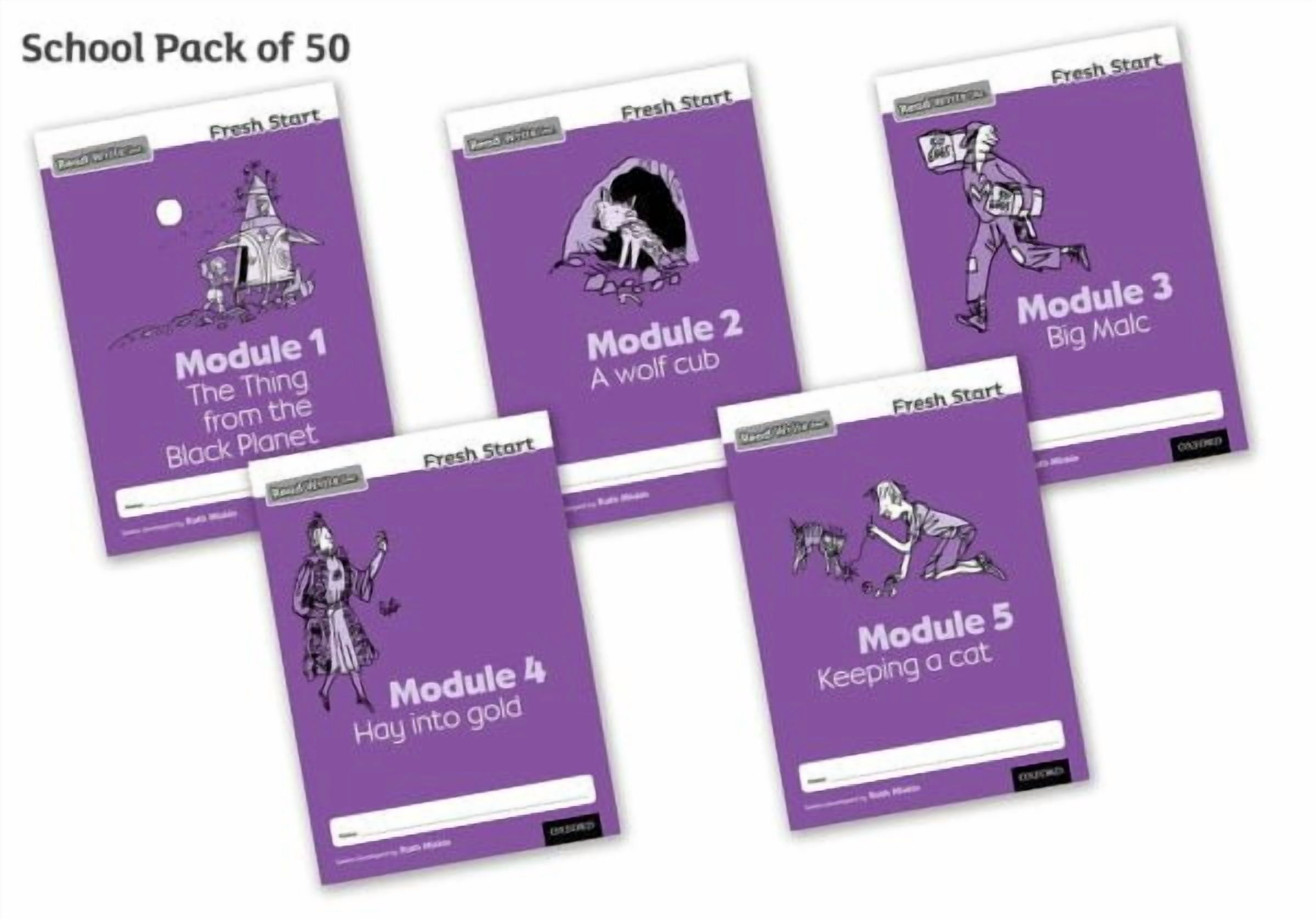Read Write Inc. Fresh Start: Modules 1-5 - School Pack of 50 - Walmart.com