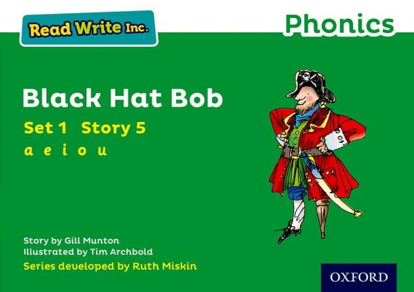 Read Write Inc. Phonics: Black Hat Bob (Green Set 1 Storyboo - Walmart.com