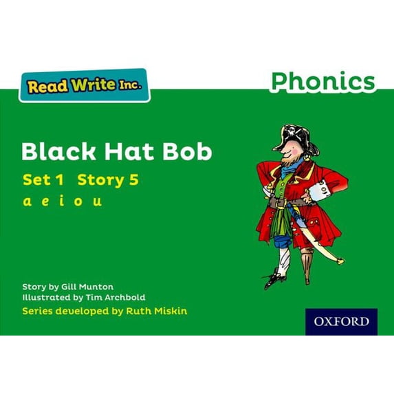 Read Write Inc. Phonics: Black Hat Bob (Green Set 1 Storyboo - Walmart.com