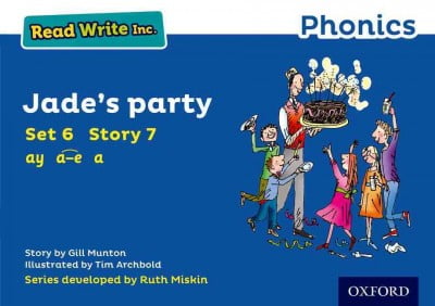 Pre-Owned Read Write Inc. Phonics: Blue Set 6 Storybook 7 Jade's Party - Walmart.com
