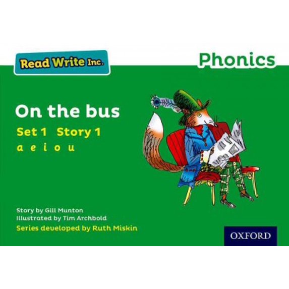 Pre-Owned Read Write Inc. Phonics: Green Set 1 Storybook 1 on the Bus ...