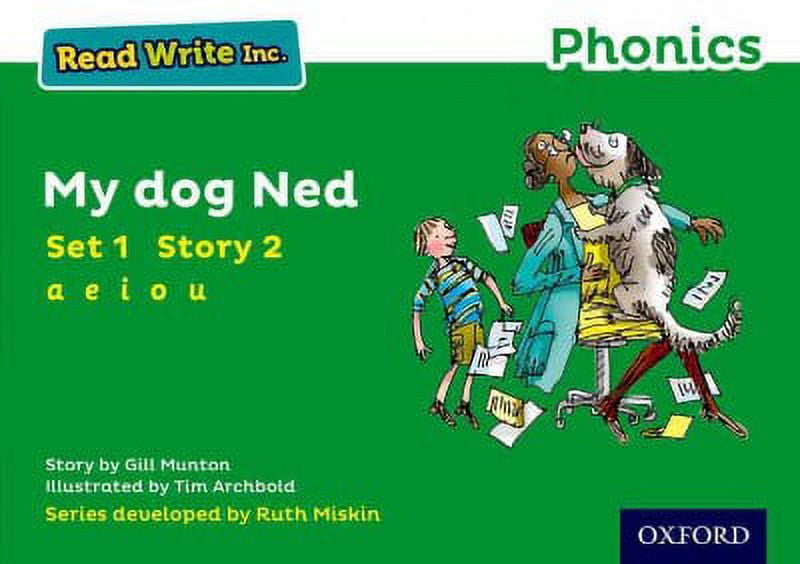 Read Write Inc. Phonics: Green Set 1 Storybook 2 My Dog Ned - Walmart.com