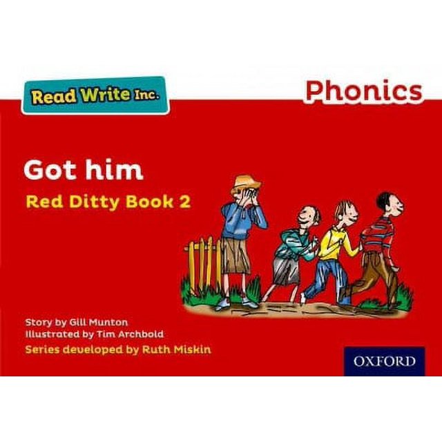 Read Write Inc. Phonics: Red Ditty Book 2 Got Him - Walmart.com