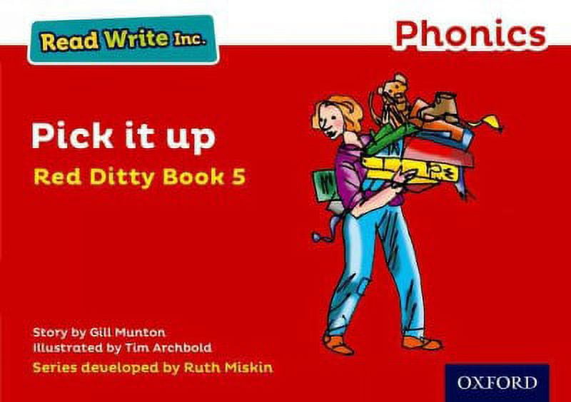 Read Write Inc. Phonics: Red Ditty Book 5 Pick It Up - Walmart.com