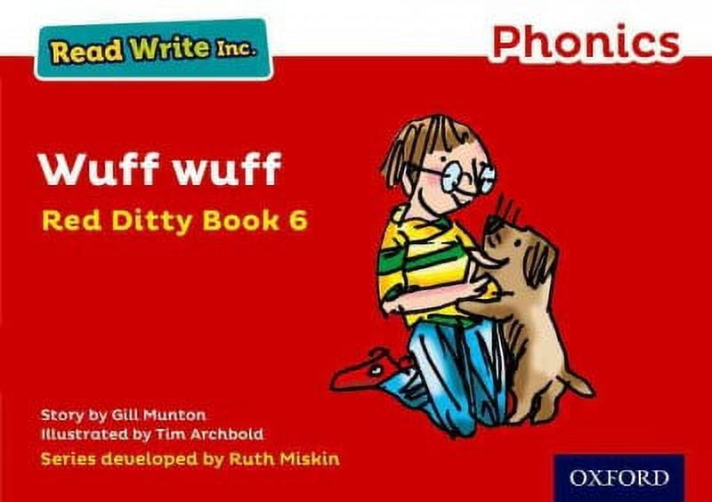 Read Write Inc. Phonics: Red Ditty Book 6 Wuff Wuff - Walmart.com