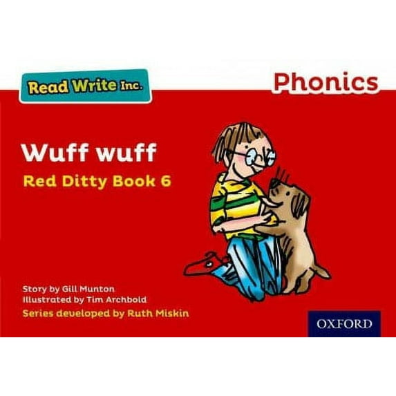 Read Write Inc. Phonics: Red Ditty Book 6 Wuff Wuff - Walmart.com