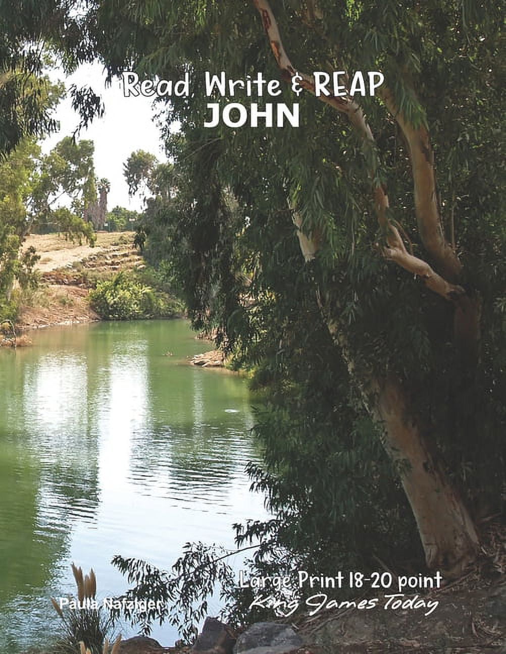 Read, Write and REAP JOHN: LARGE PRINT 18-20 point, King James Todayâ ...