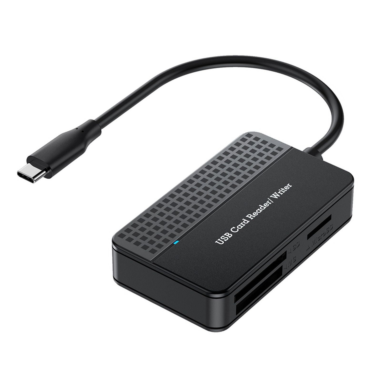 Reader 4-In-1, TF SD MS Card Reader, Type-C Interface - Walmart.com