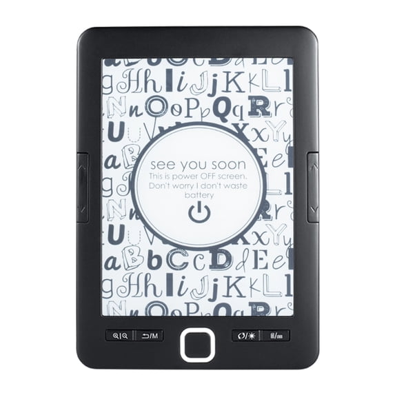Reader E-Book Reader 6'' Glimmer-Free And Eye-Friendly E-Reader With ...