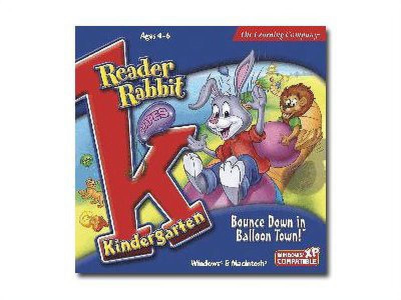 Reader Rabbit Kindergarten Bounce Down in Balloon Town! - Mac, Win - CD ...