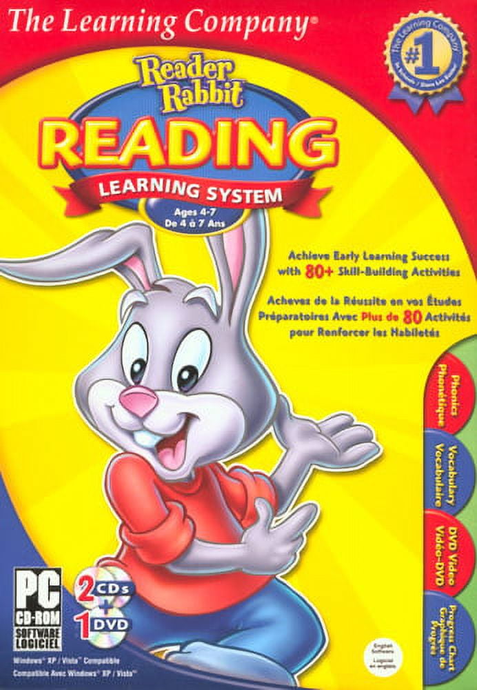 Reader Rabbit Reading Learning System - Windows PC - Walmart.com