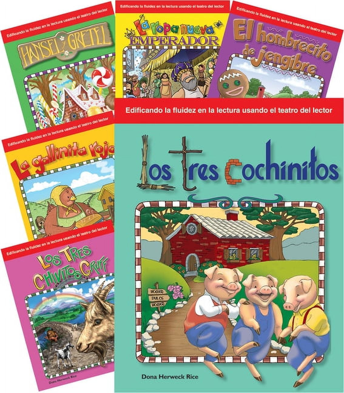 Reader's Theater Children's Folk Tales and Fairy Tales 6-Book Spanish ...