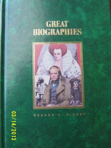 Pre-Owned Readers Digest Great Biographies: Elizabeth I, Charles Darwin ...