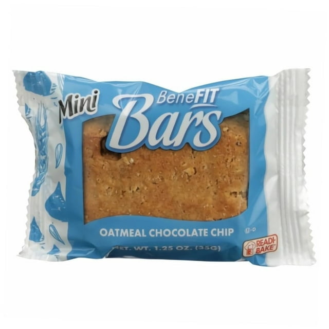 Readi-Bake Oatmeal Chocolate Chip Mini Benefit Bar, 1.25 Ounce, 96 ...