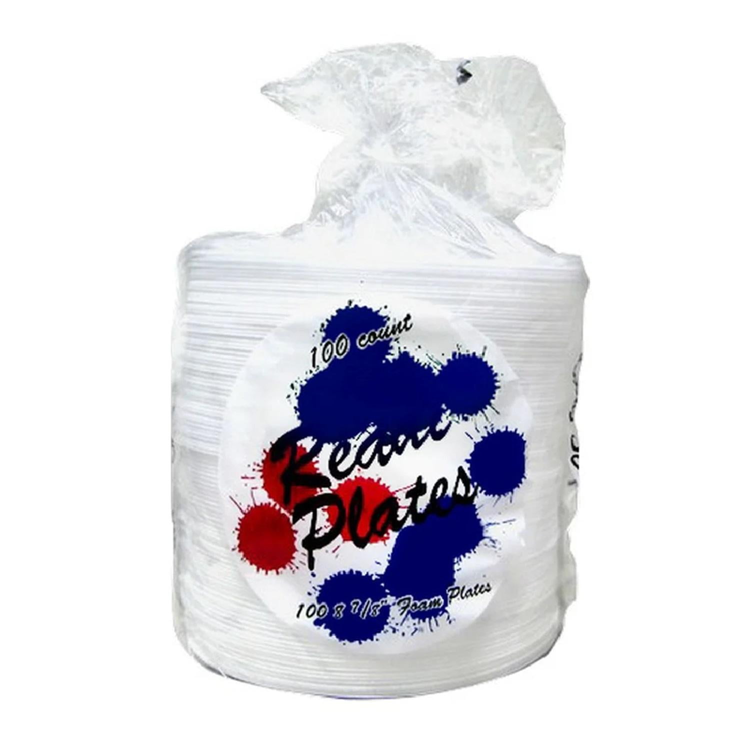 Readi Disposable, Microwavable, Lightweight 8 7/8" White Strudy Foam ...