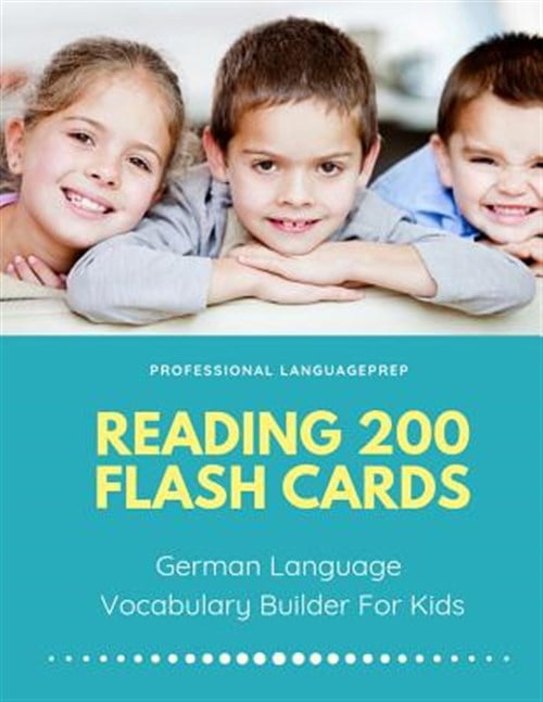 Reading 200 Flash Cards German Language Vocabulary Builder For Kids ...