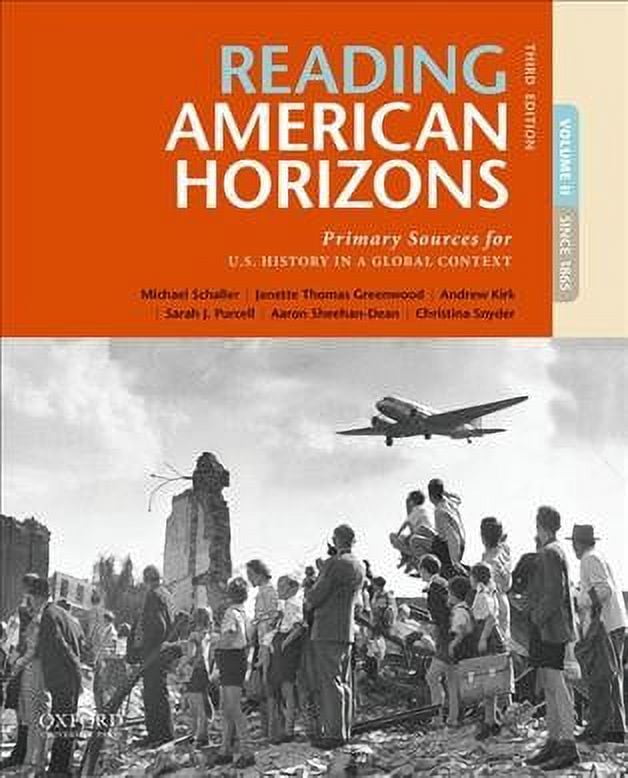 Reading American Horizons: Primary Sources for U.S. History in a Global ...