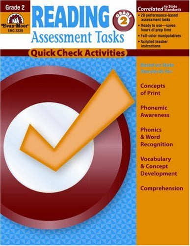 Pre-Owned Reading Assessment Tasks, Grade 2 - Walmart.com
