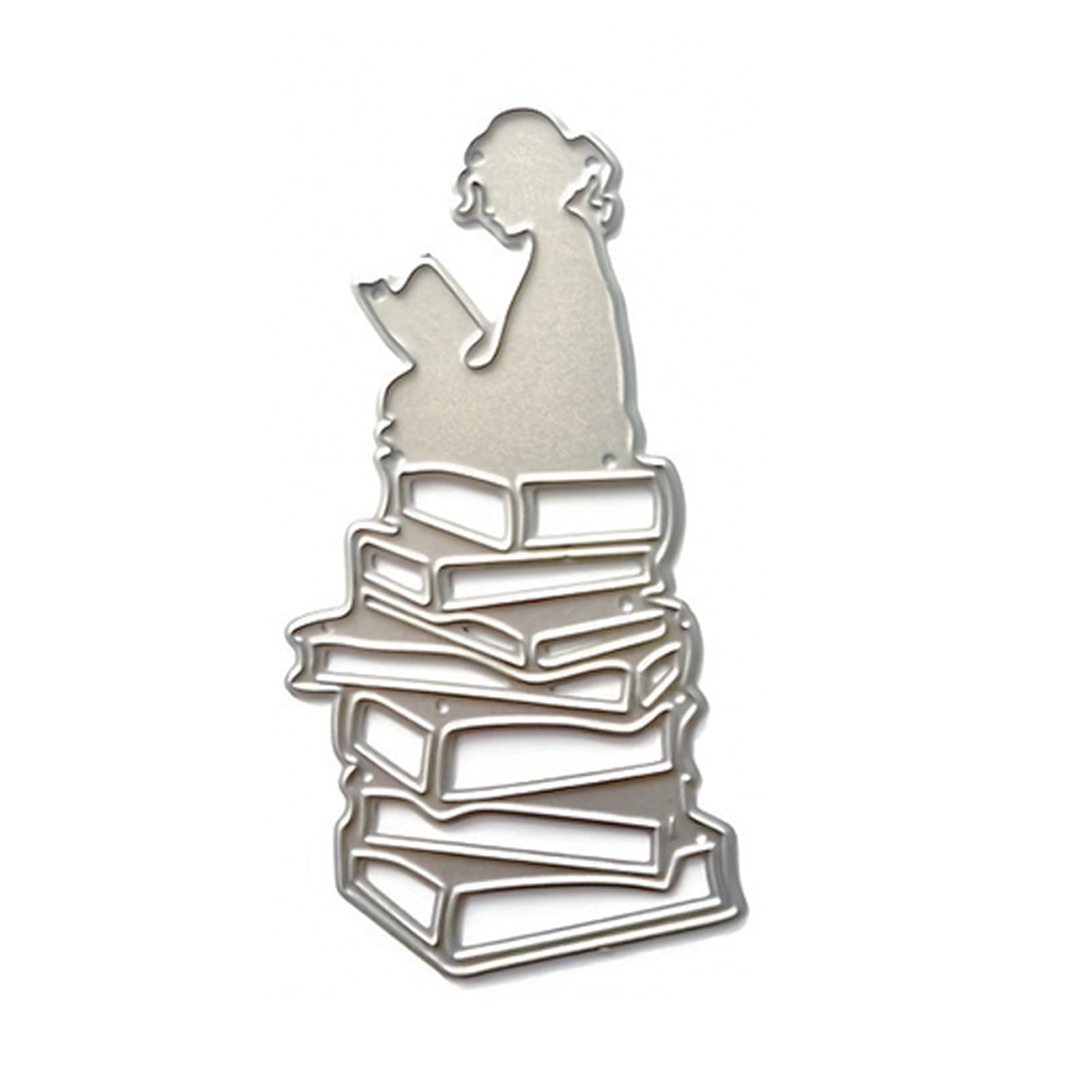 Reading Book Metal Cutting Dies Scrapbooking Stencil Die Cuts Card ...