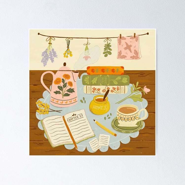 Reading Break Poster, UNFRAMED-24x36 - Walmart.com