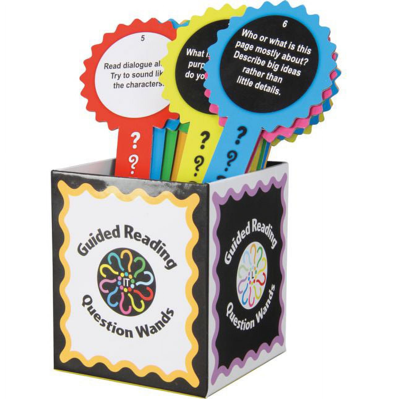 Reading Comprehension Guided Reading Question Wands - 30 wands ...