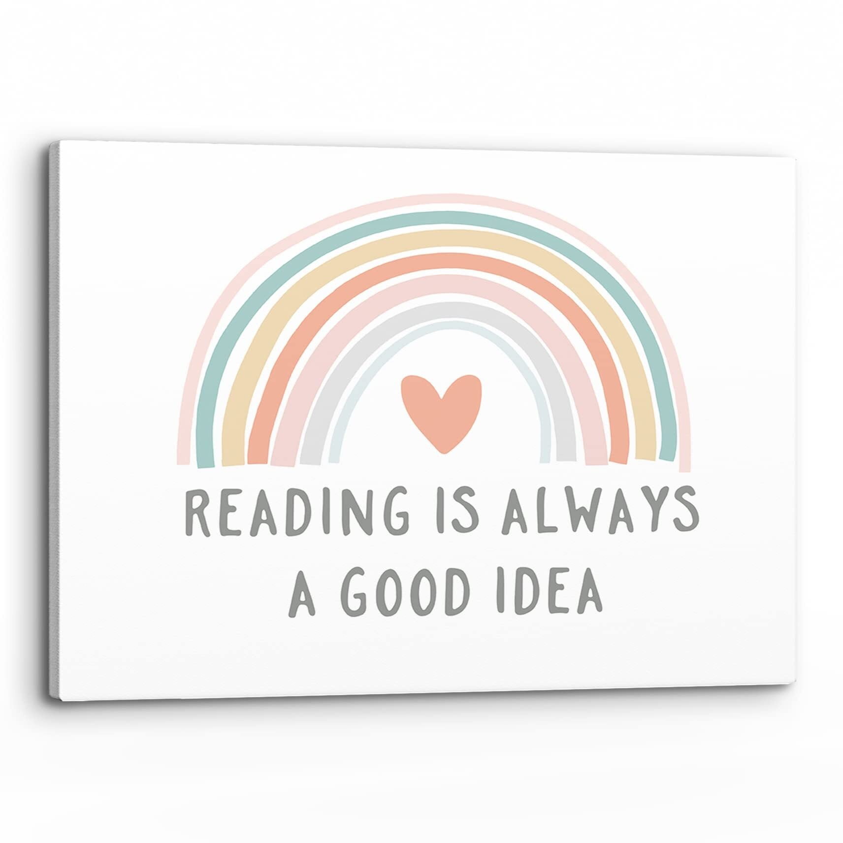Reading Corner Sign, Read Sign Reading Is Always a Good Idea Wall Art ...