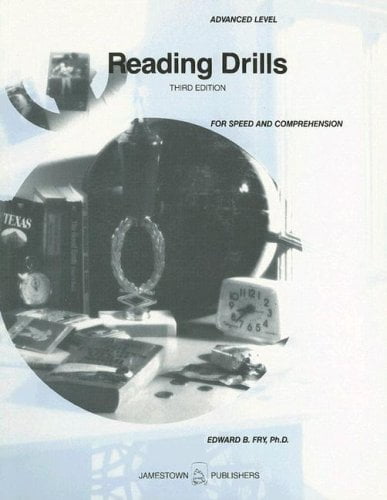 Pre-Owned Reading Drills: Advanced Level: For Speed and Comprehension (Paperback) 0890615330 ...