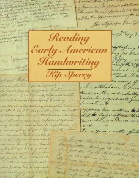 Reading Early American Handwriting - Walmart.com