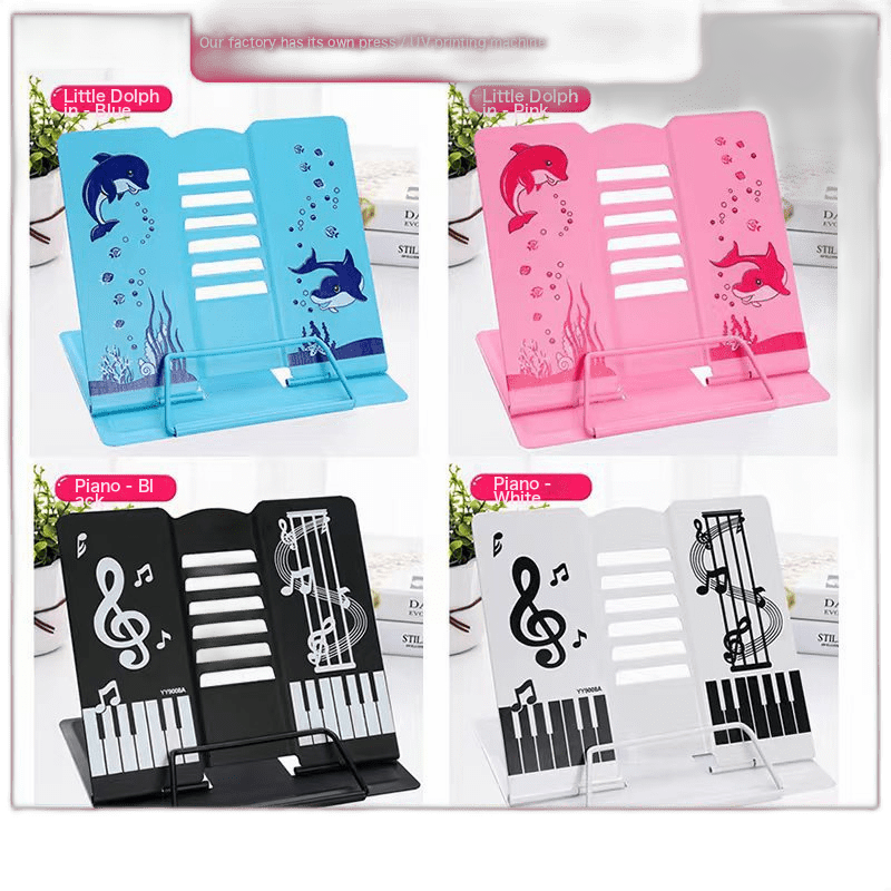 Reading Frame Reading Stand Adjustable Simple Bookshelf Desktop Student ...