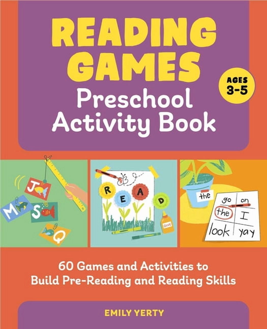 Reading Games Preschool Activity Book: 60 Games and Activities to Build ...