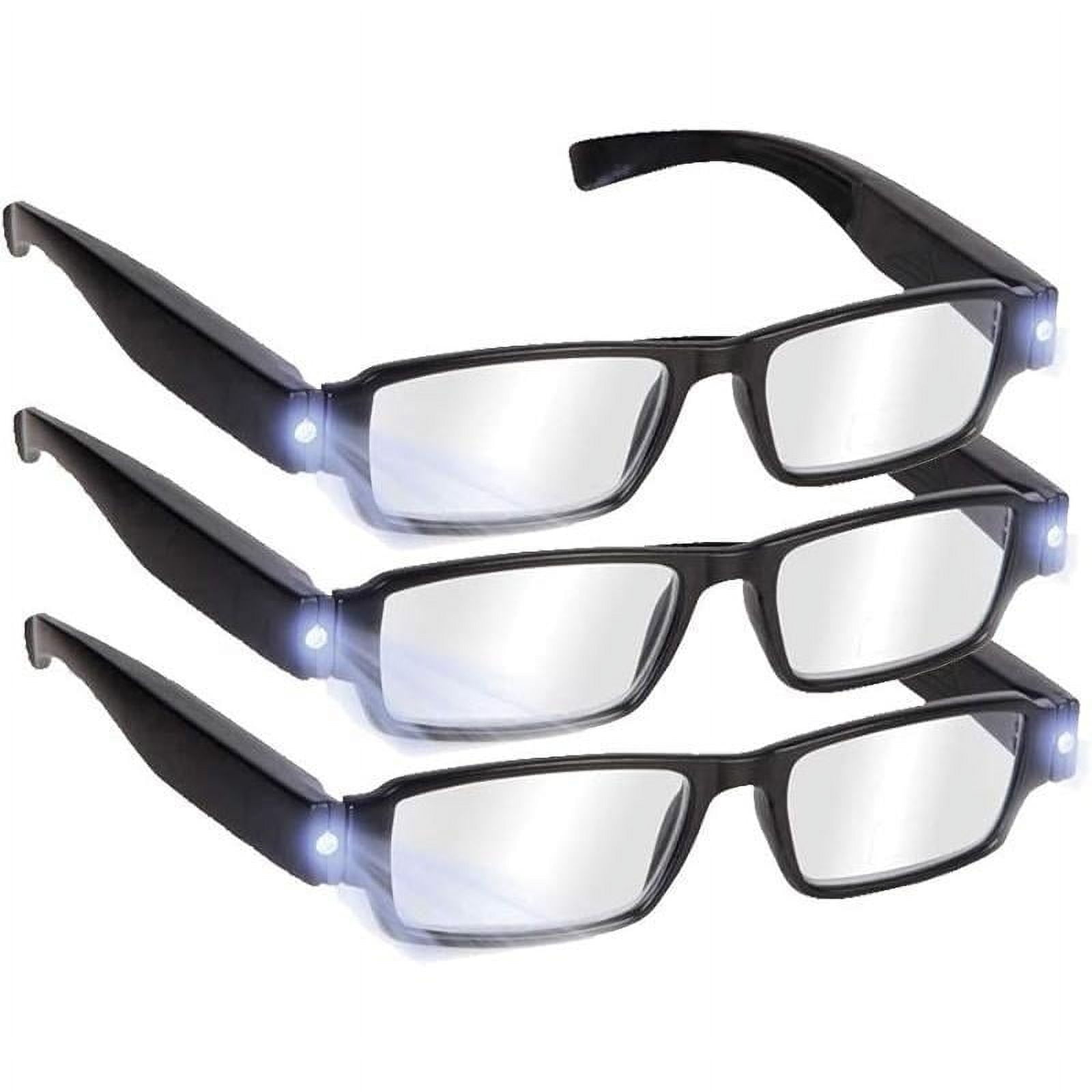 Reading Glasses with Light Bright LED Readers with Lights Reading ...
